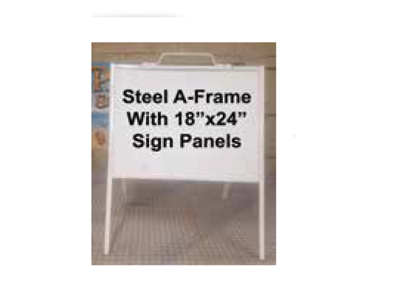Sign Stands in Northern California | Paradise Signs